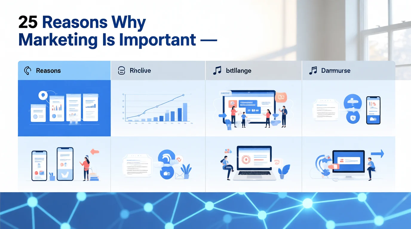 25+ Reasons Why Marketing Is Important