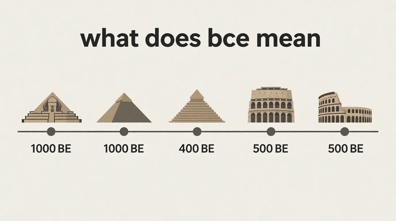 What Does BCE Mean? A Simple Explanation You’ll Actually Remember
