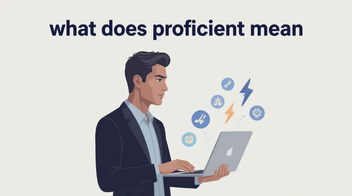 What Does Proficient Mean? A Simple, Clear Explanation for Everyday Use