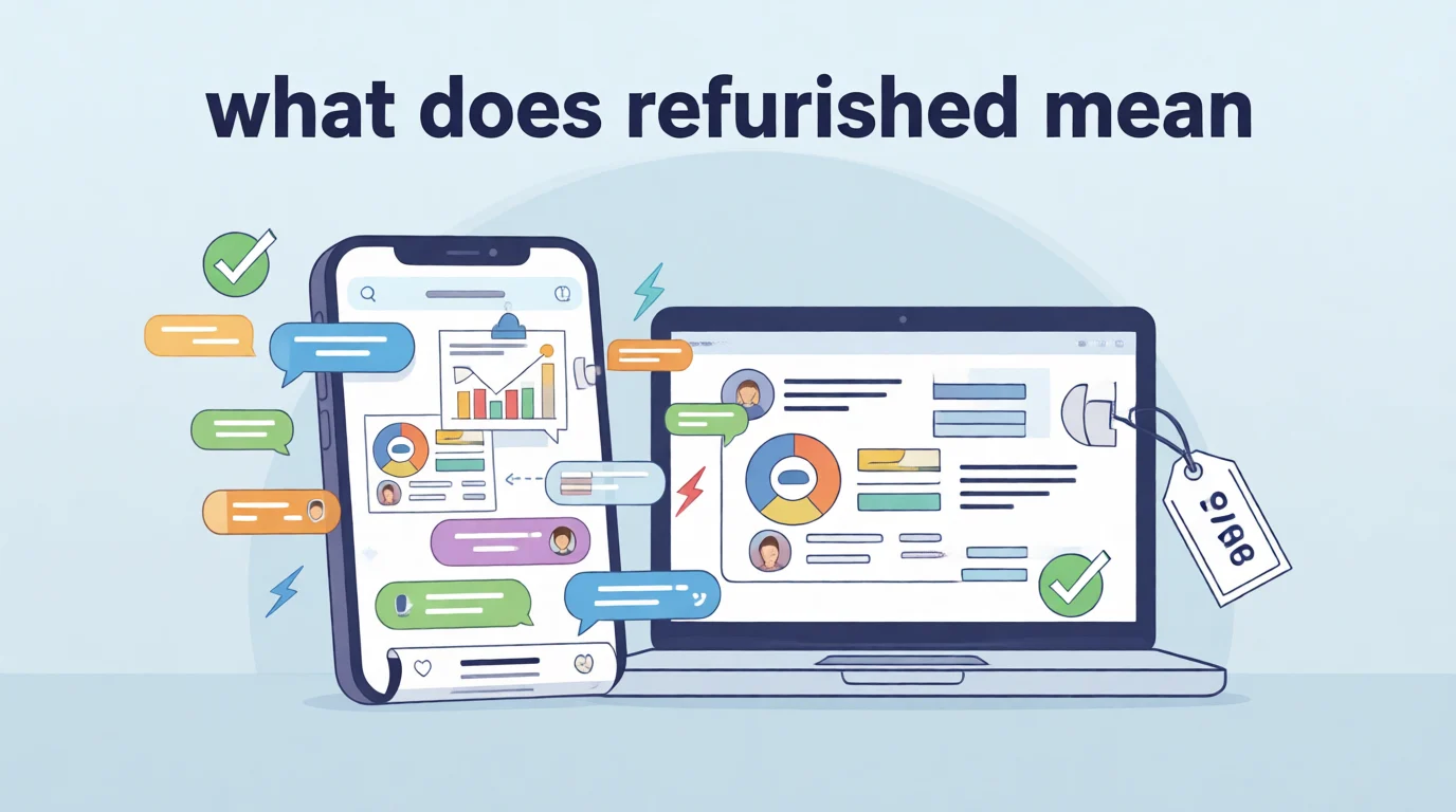 What Does Refurbished Mean? A Simple Guide Before You Buy