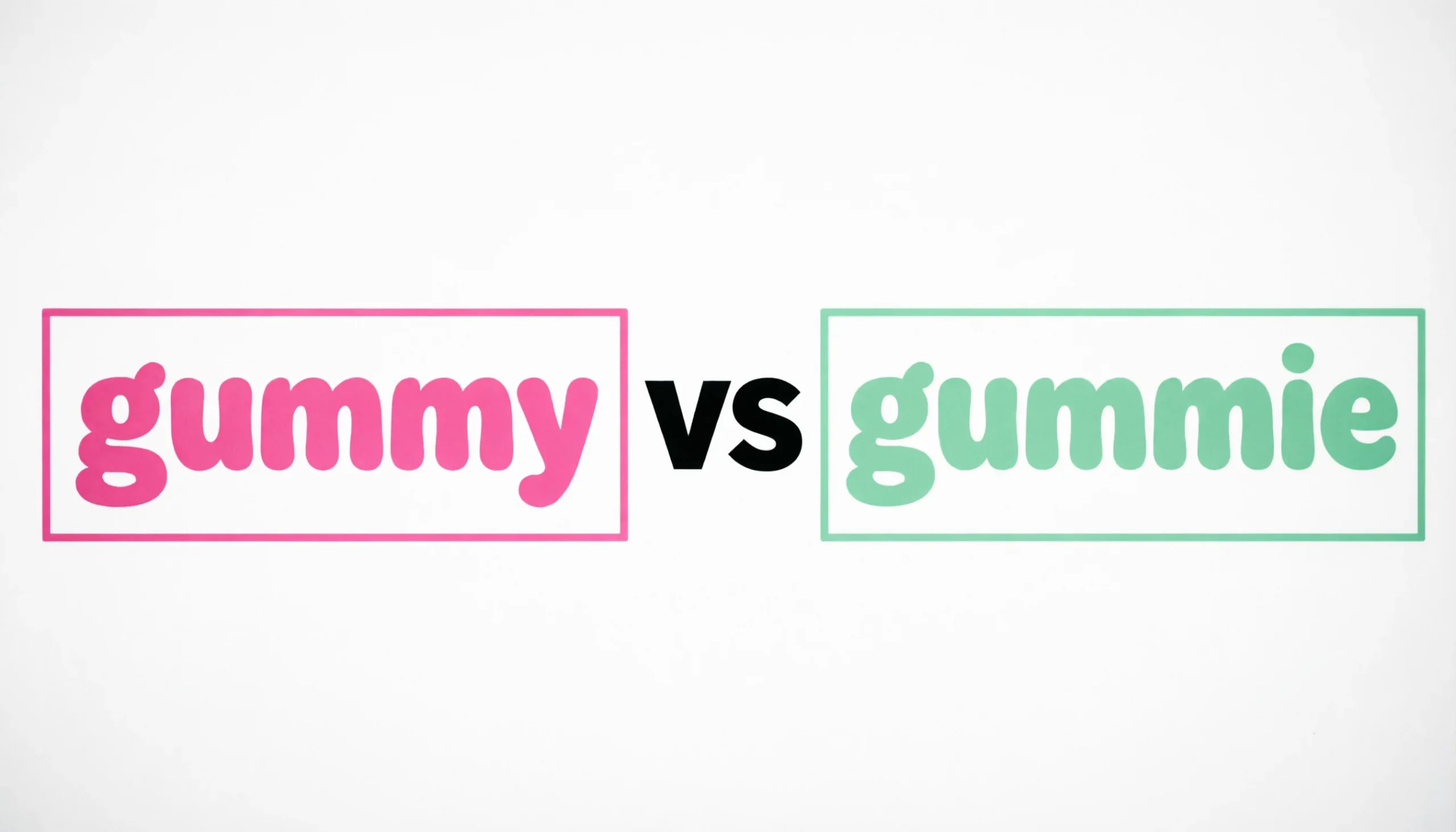 Gummy vs Gummie: Which Spelling Is Correct?