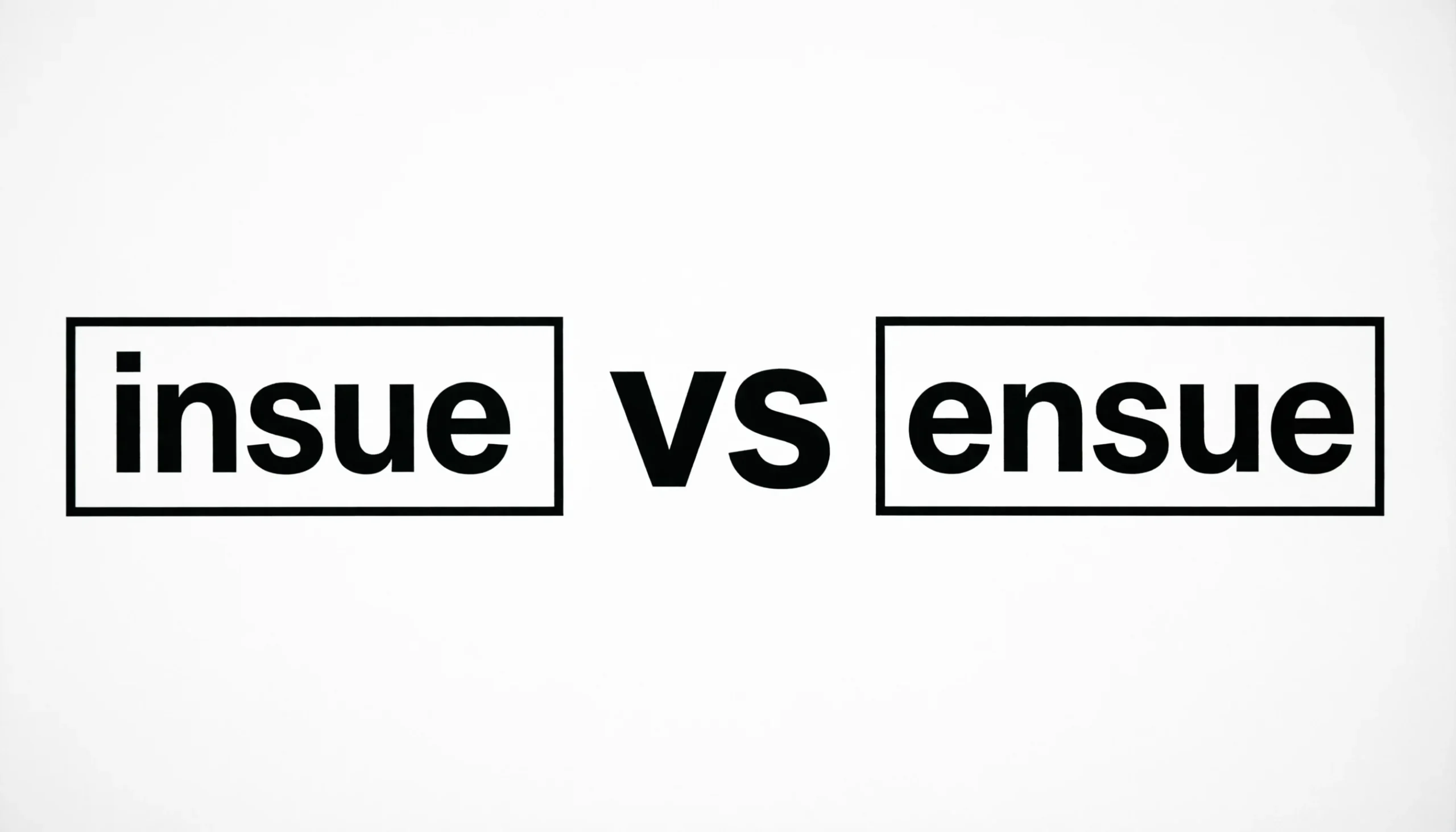 Insue vs Ensue: Which Spelling Is Correct? (Clear Guide + Examples)