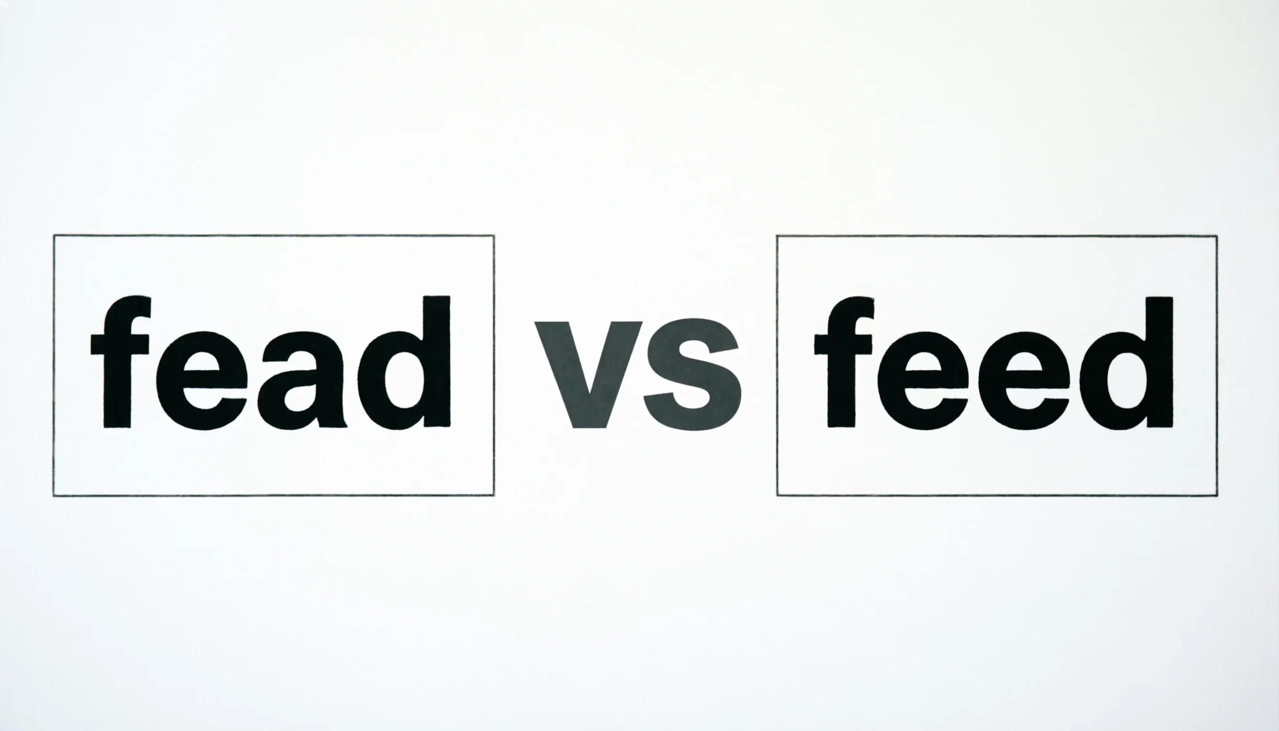 Fead vs Feed: Which Spelling Is Correct? (Simple Guide + Examples)