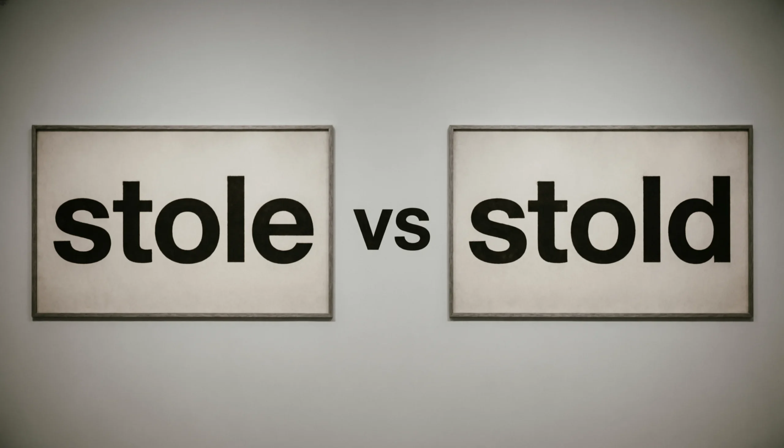 Stole vs Stold: Which Word Is Correct? (Clear Guide + Examples)